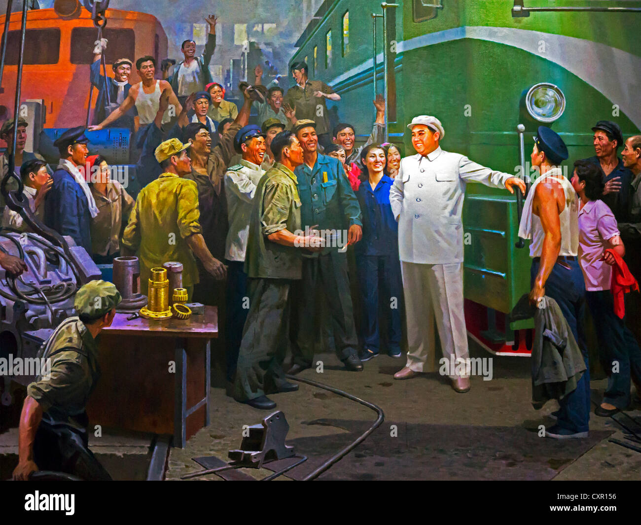 Democratic Peoples's Republic of Korea (DPRK), North Korea, Pyongyang ...