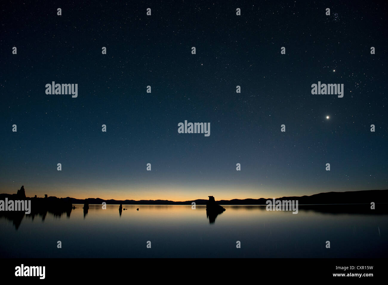 Tufa rock formation, mono lake, california, usa Stock Photo - Alamy
