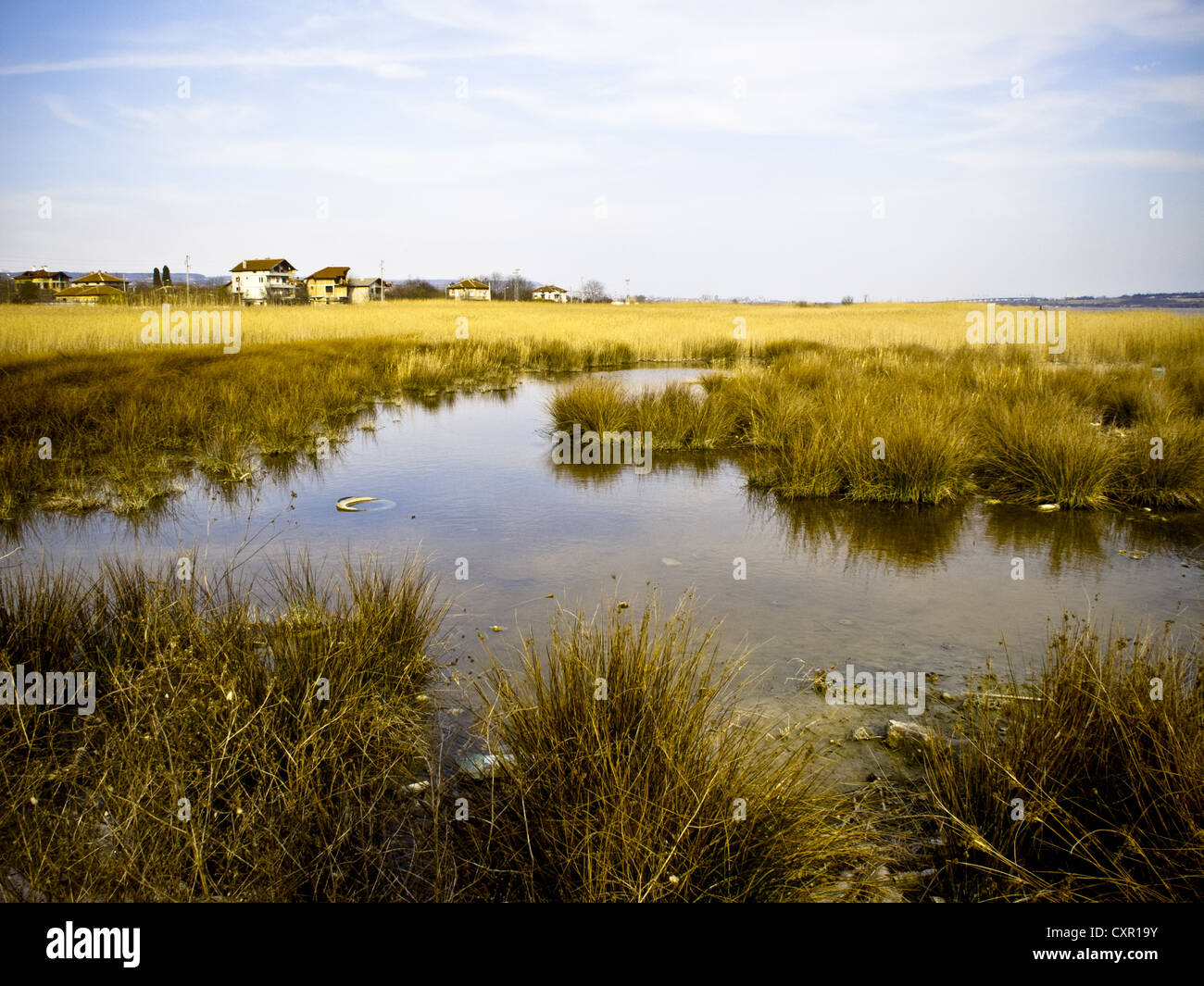 Countryside idyllic landscape Stock Photo - Alamy