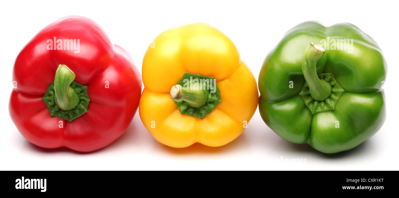 Paprika plant isolated Cut Out Stock Images & Pictures - Alamy