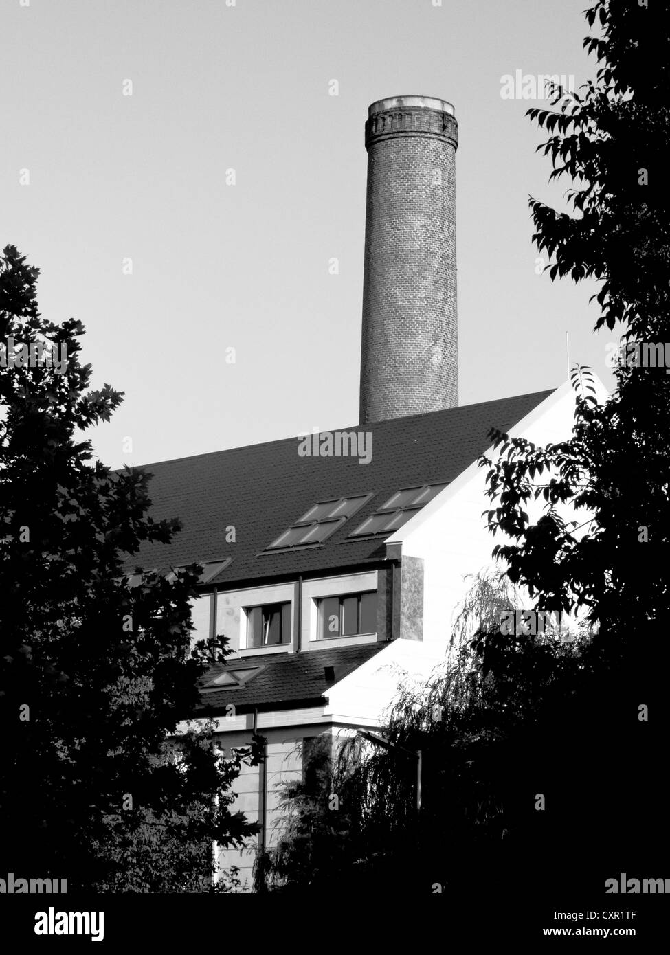 An old factory chimney Stock Photo - Alamy