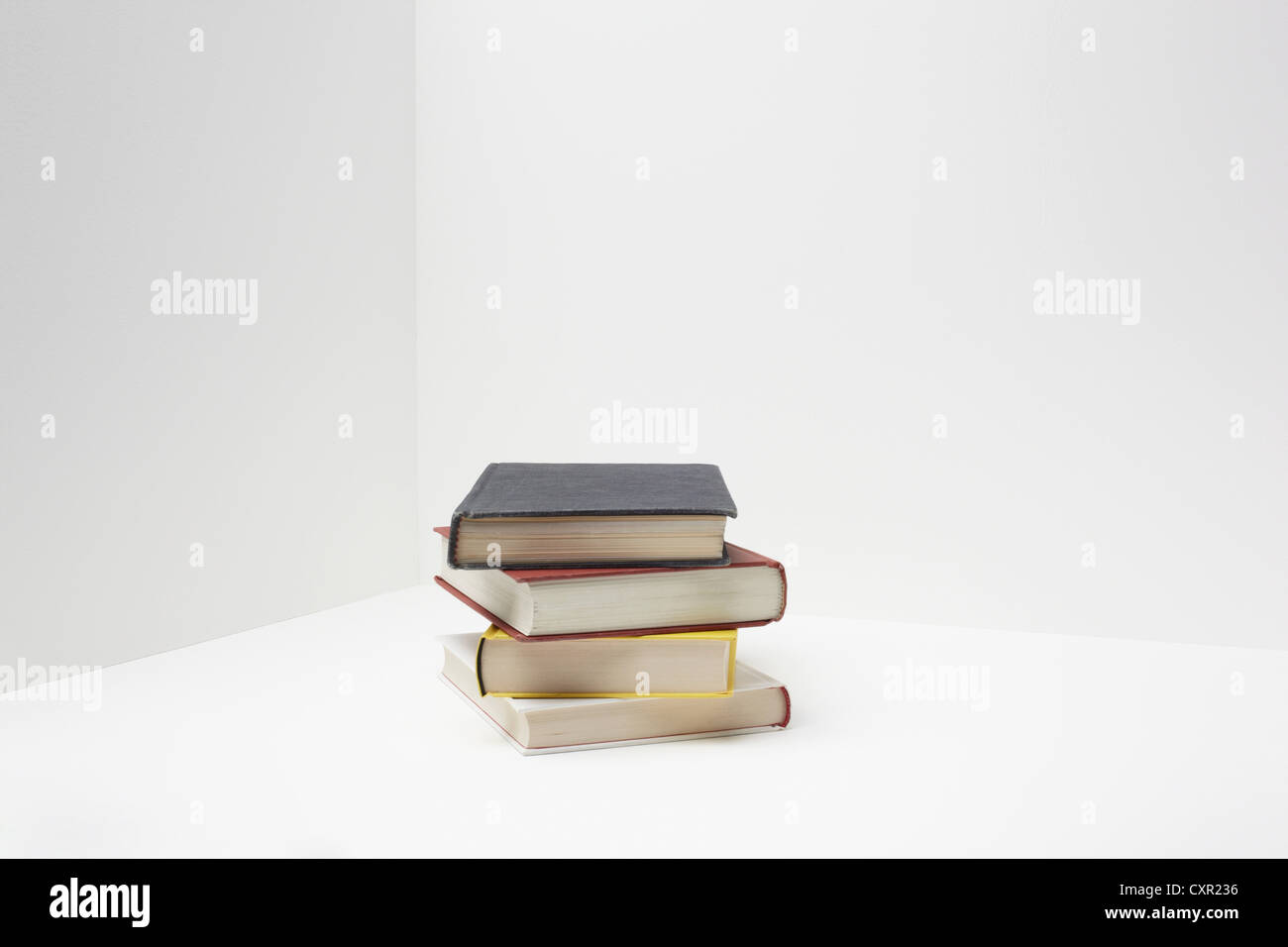 Stack of books Stock Photo - Alamy