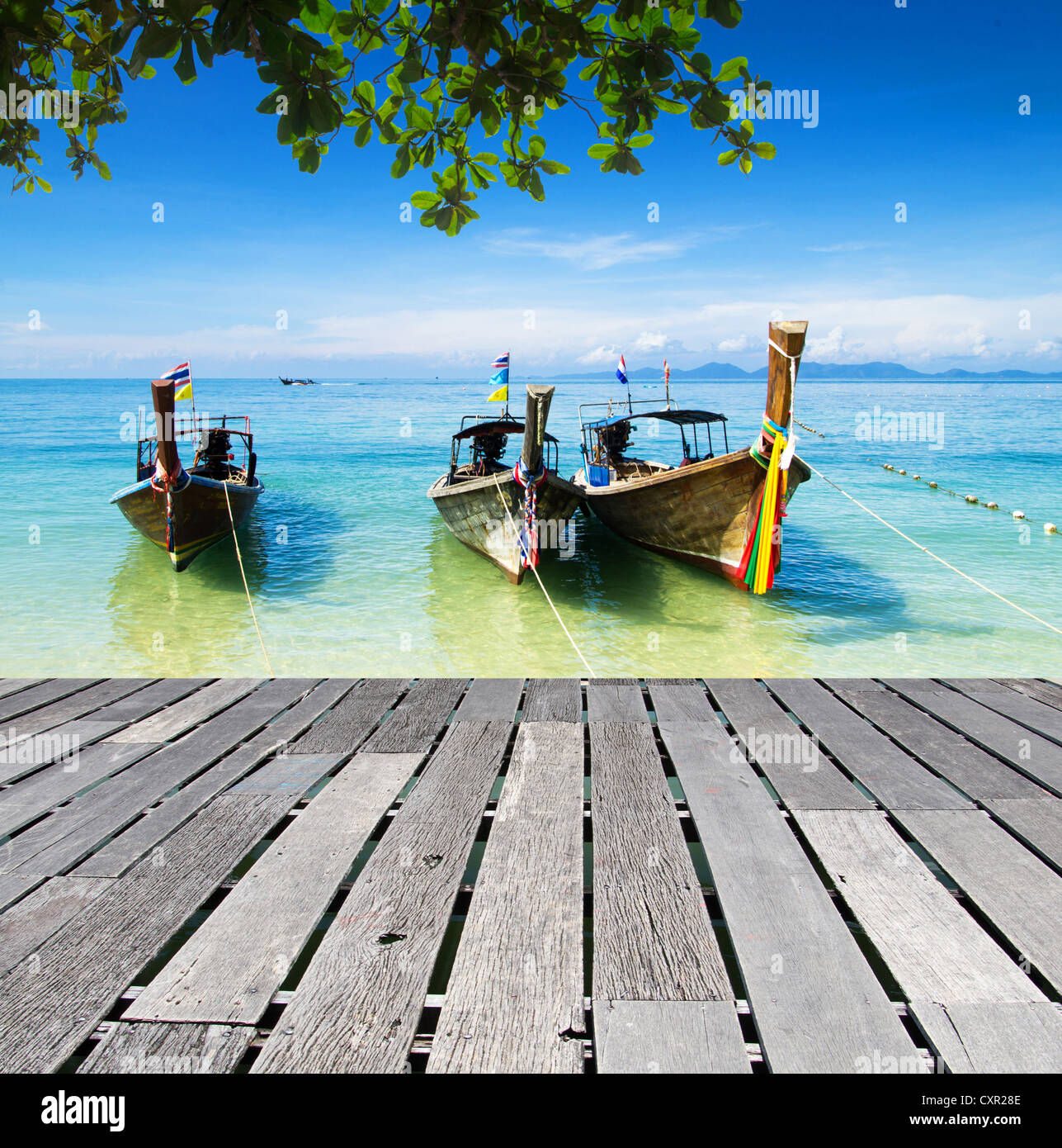 Boat islands in andaman sea hi-res stock photography and images - Alamy