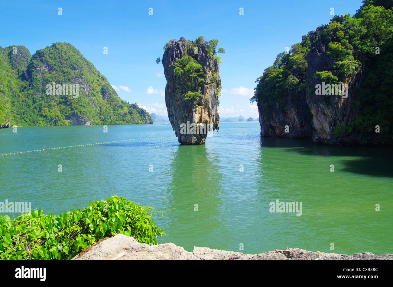 james bond island in thailand, ko tapu Stock Photo - Alamy
