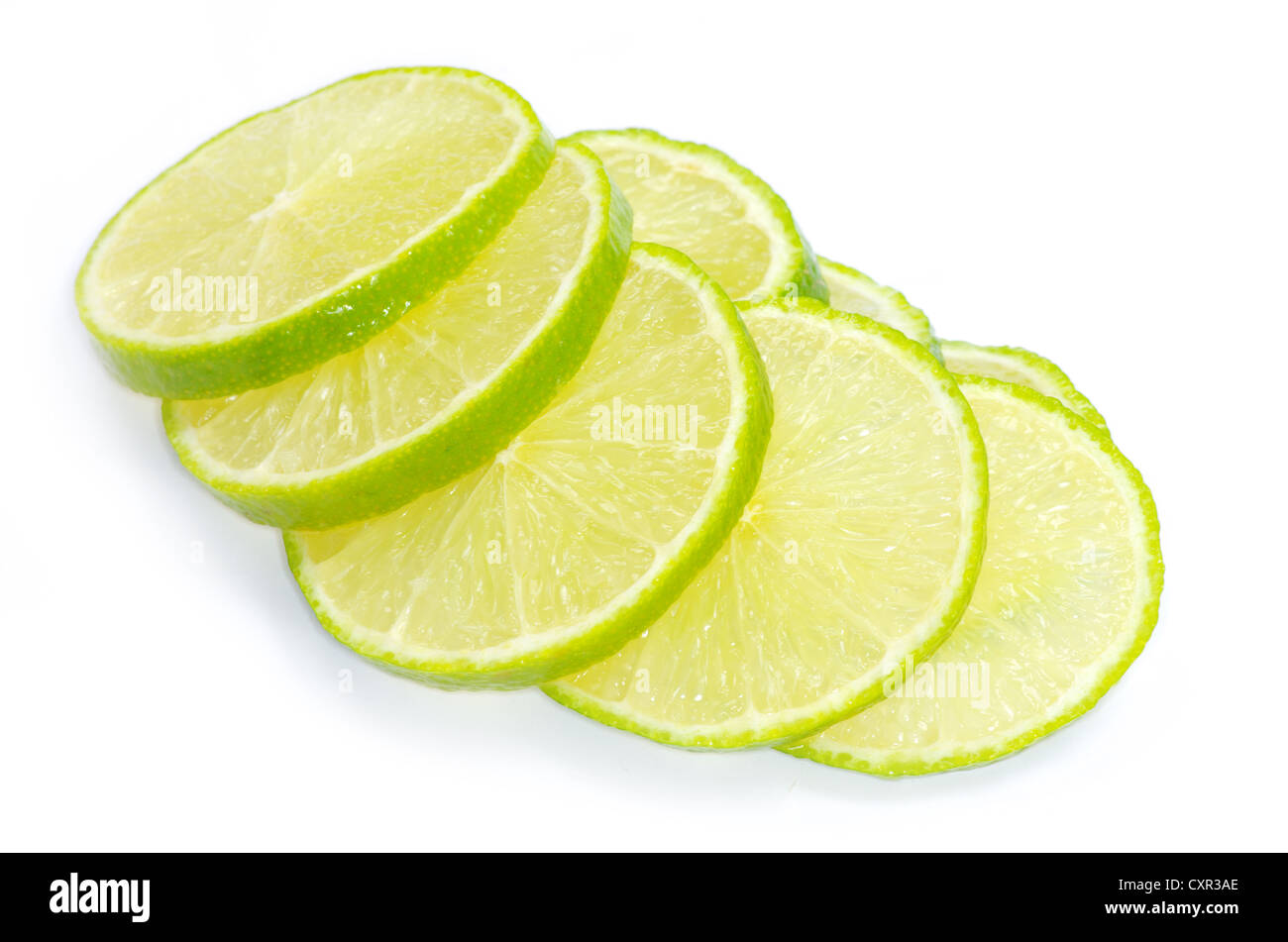 Fresh lime cut slices hi-res stock photography and images - Alamy