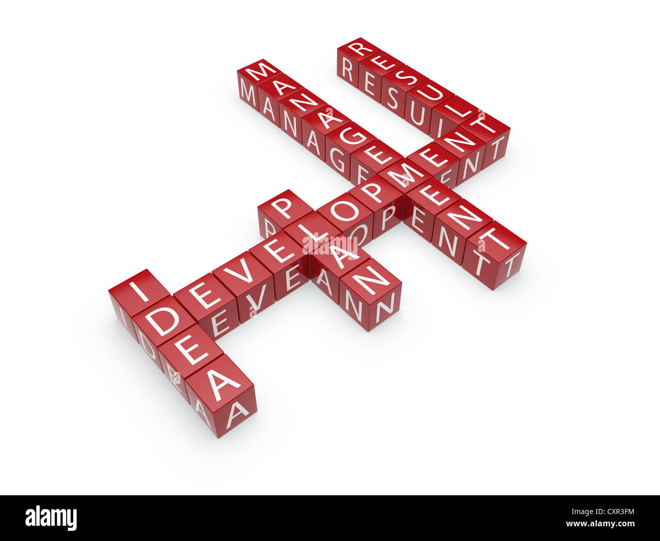 3d illustration of cross text isolated on white background Stock Photo ...