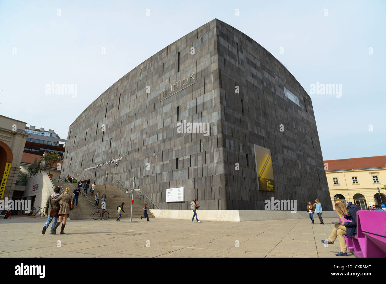 Mumok Museum of Modern Art, Museumsquartier, Vienna, Austria Stock ...
