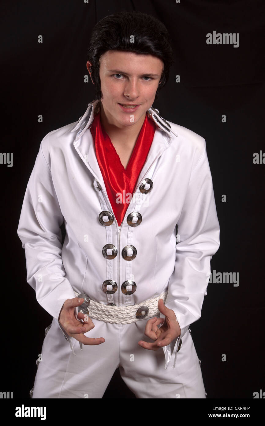 Elvis wig hi-res stock photography and images - Alamy