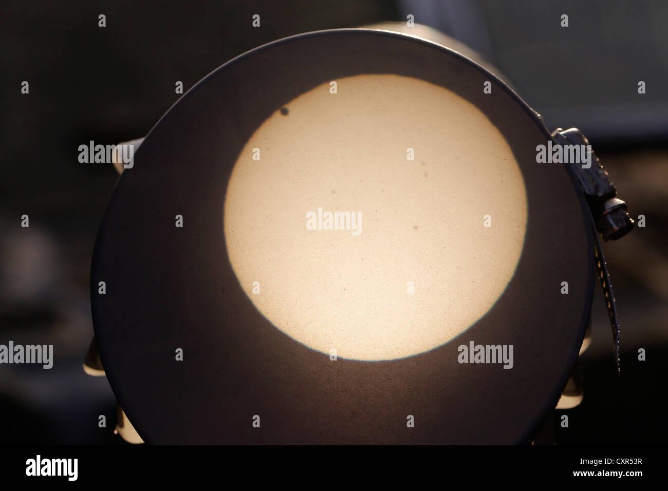 The Black Drop Effect at the end of the Venus transit, 5 June 2012 at ...
