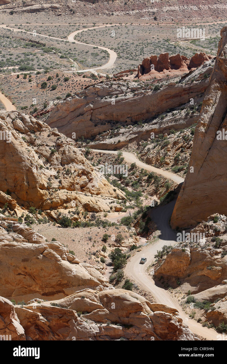 Mountain road with switchbacks hi-res stock photography and images - Alamy