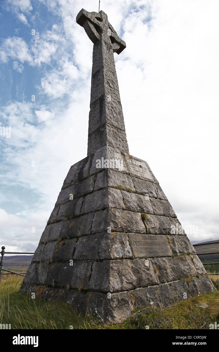 Tweedmouth monument on Beinn Mhor Guisachan Estate Strath Glass ...