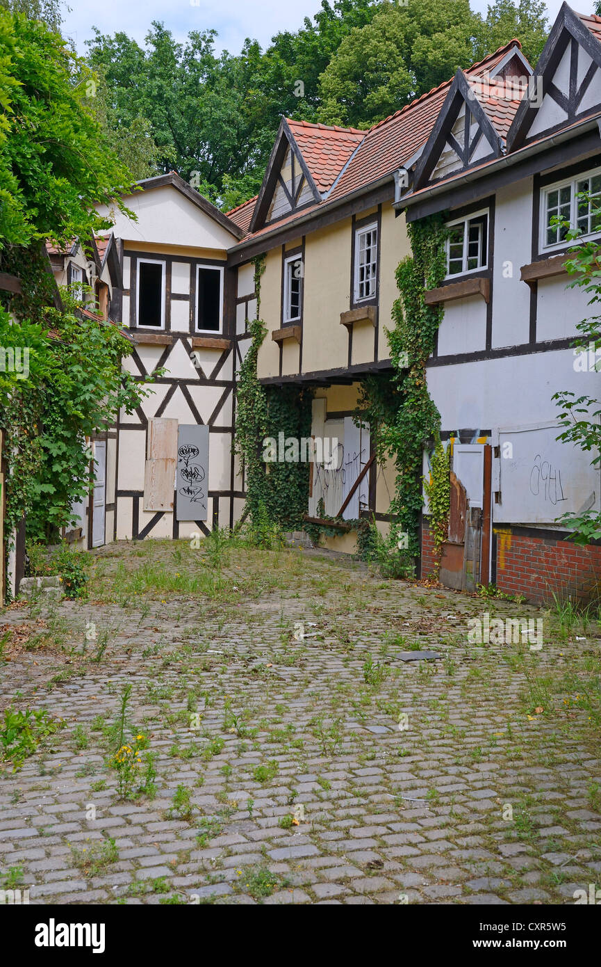 Half-timbered houses, location of national and international film and ...