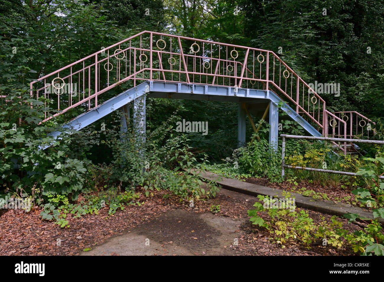 Overgrown bridge, location of national and international film and ...
