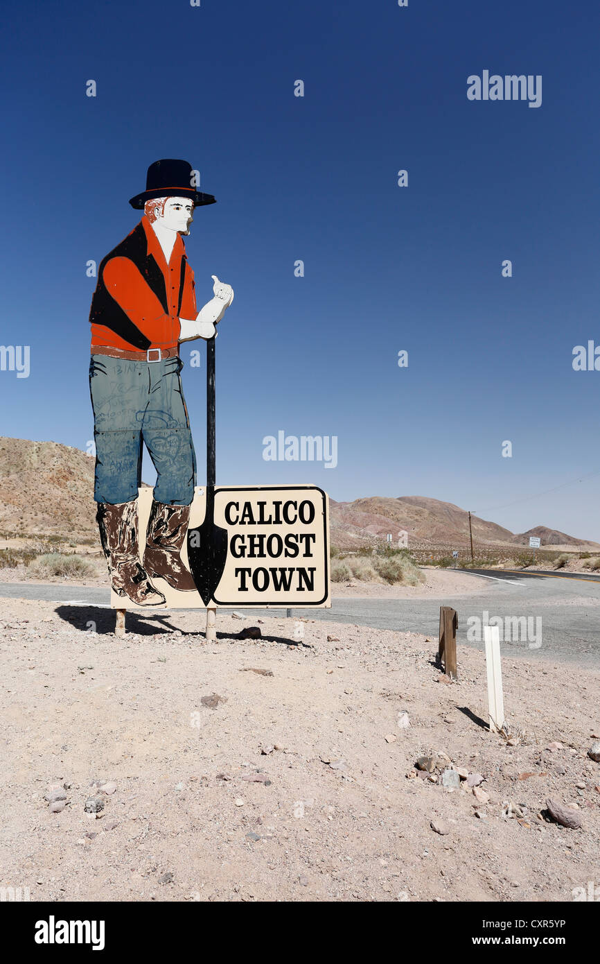 Calico ghost town sign hi-res stock photography and images - Alamy