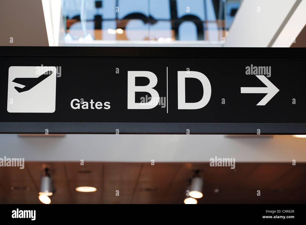 Zurich airport terminal inside hi-res stock photography and images - Alamy