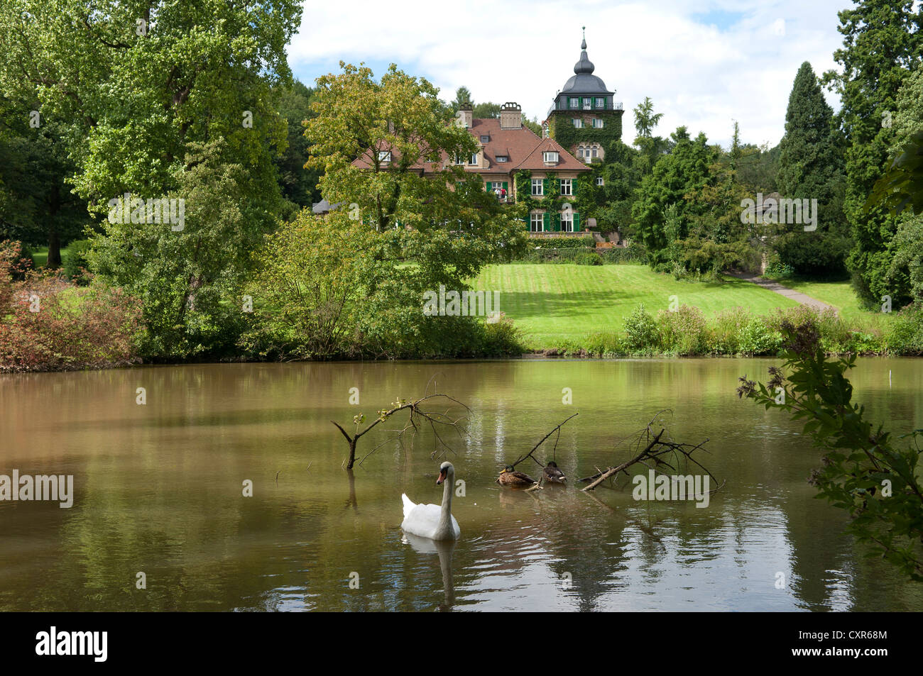 Hotel of Schloss Lerbach Castle, Bergisch Gladbach, North Rhine ...