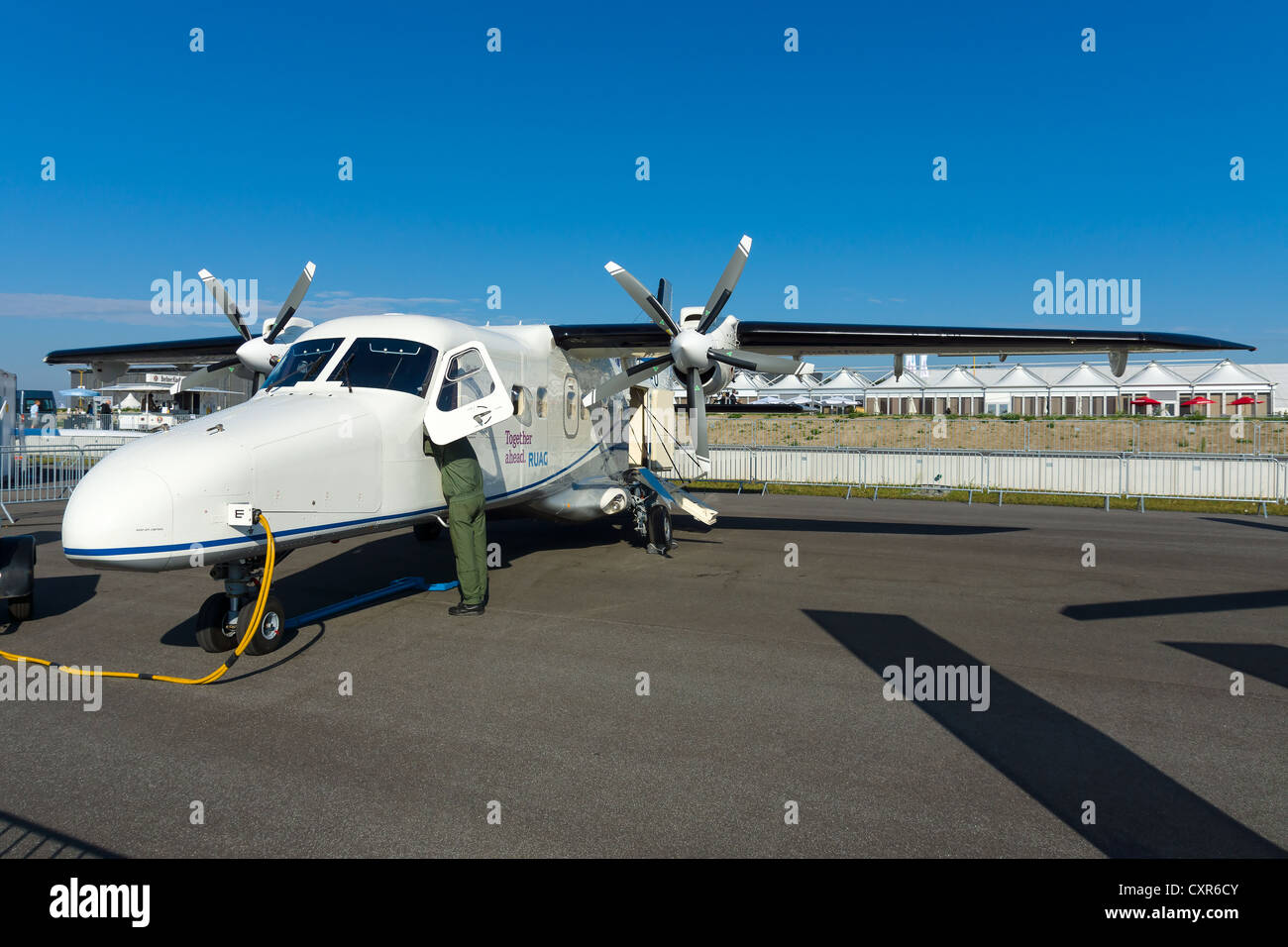 Turboprop aircraft Dornier 228 New Generation Stock Photo - Alamy