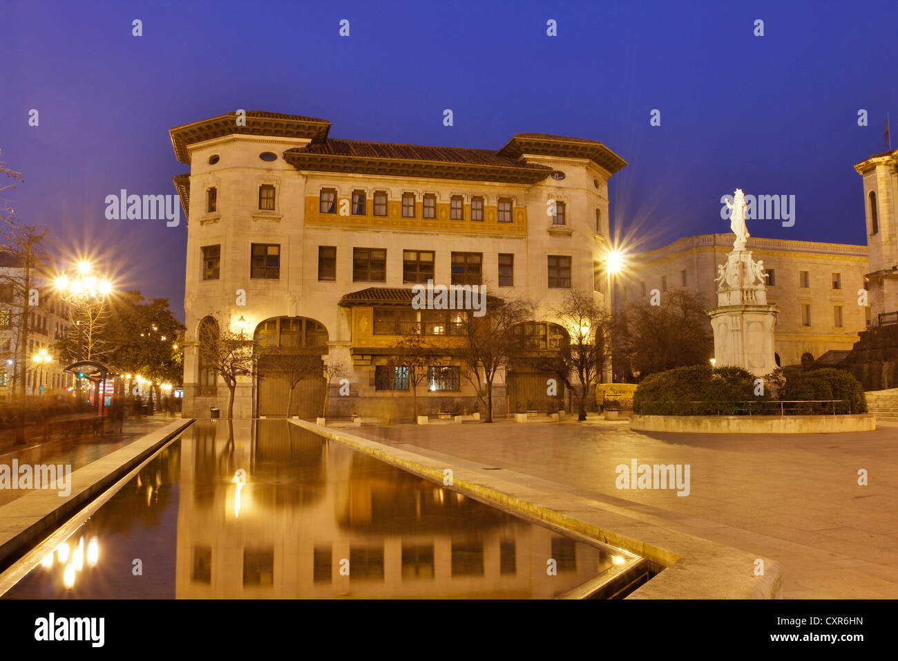 Edificio de Correos, old post office building on the corner of Calle de ...