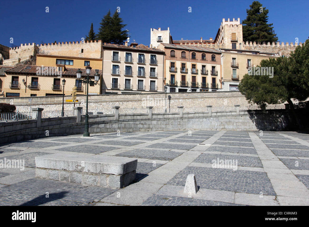 Historic buildings in Segovia, Spain, Europe Stock Photo - Alamy