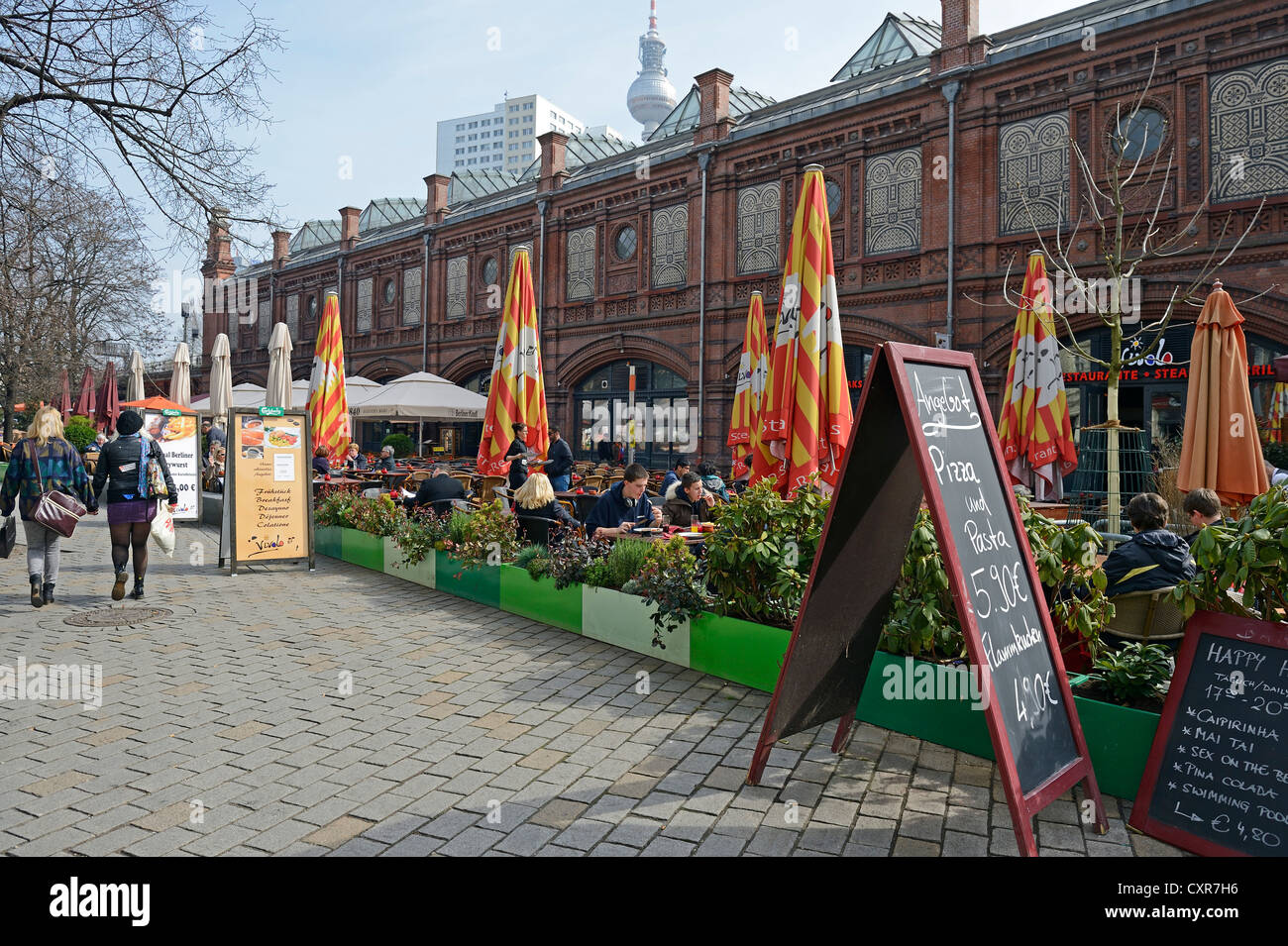 Gastronomy, tourist in restaurants in the historic building of the S ...