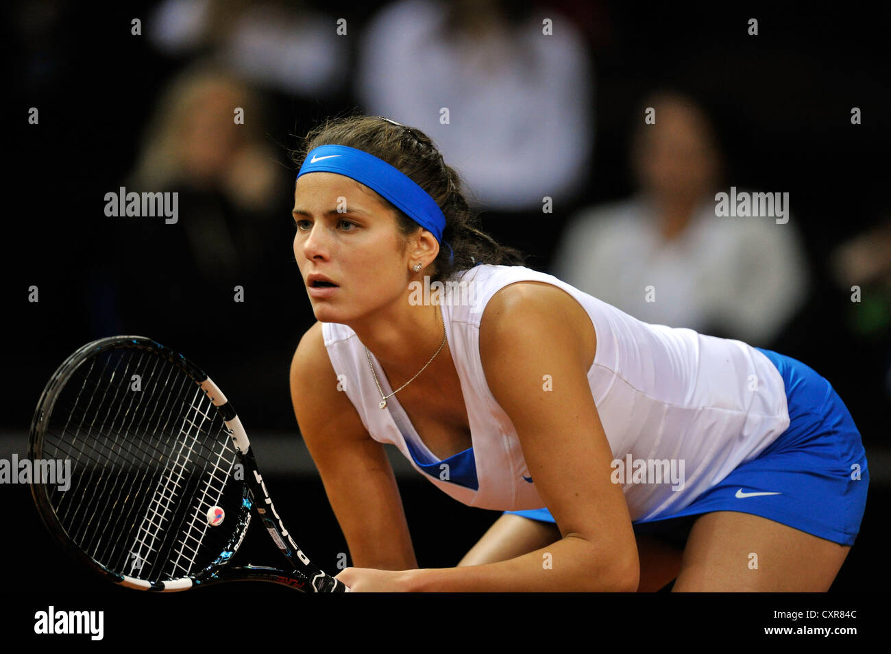 Tennis Player Julia Goerges Germany High Resolution Stock Photography ...