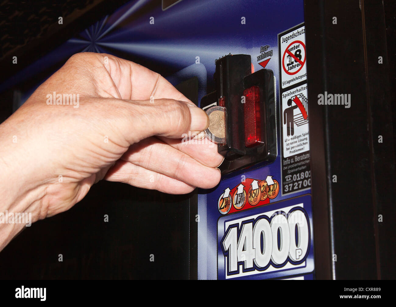 Coin slot game hi-res stock photography and images - Alamy
