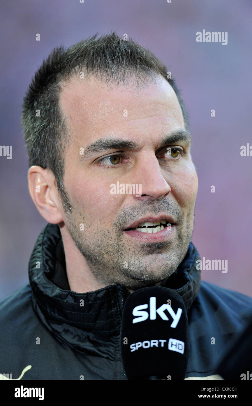 Markus Babbel, coach, TSG 1899 Hoffenheim soccer club, portrait ...
