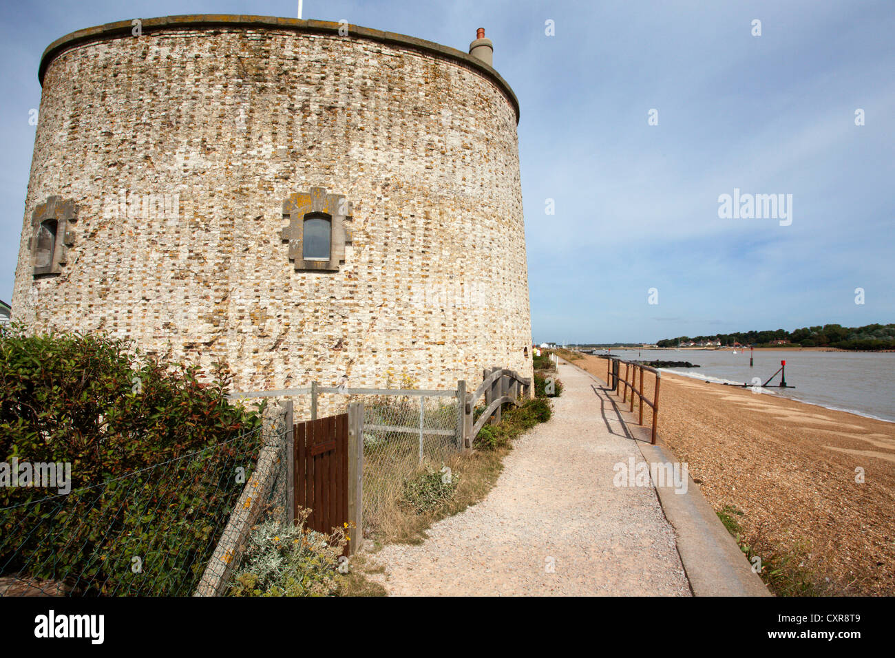Martello Tower at Felixstowe Ferry Suffolk England Stock Photo - Alamy