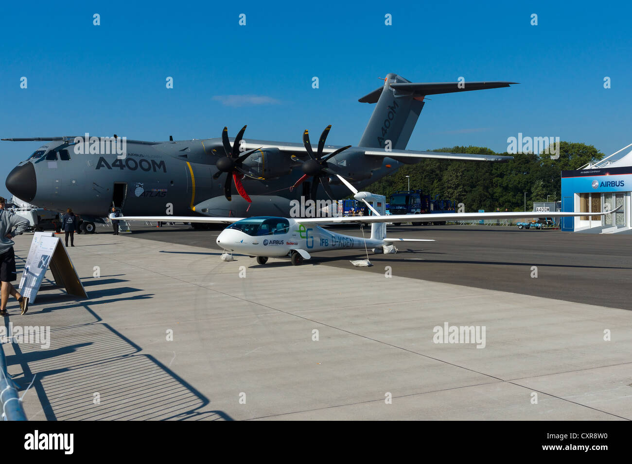 Military aircraft Airbus A400M, and Electric Aircraft E-Genius Stock ...