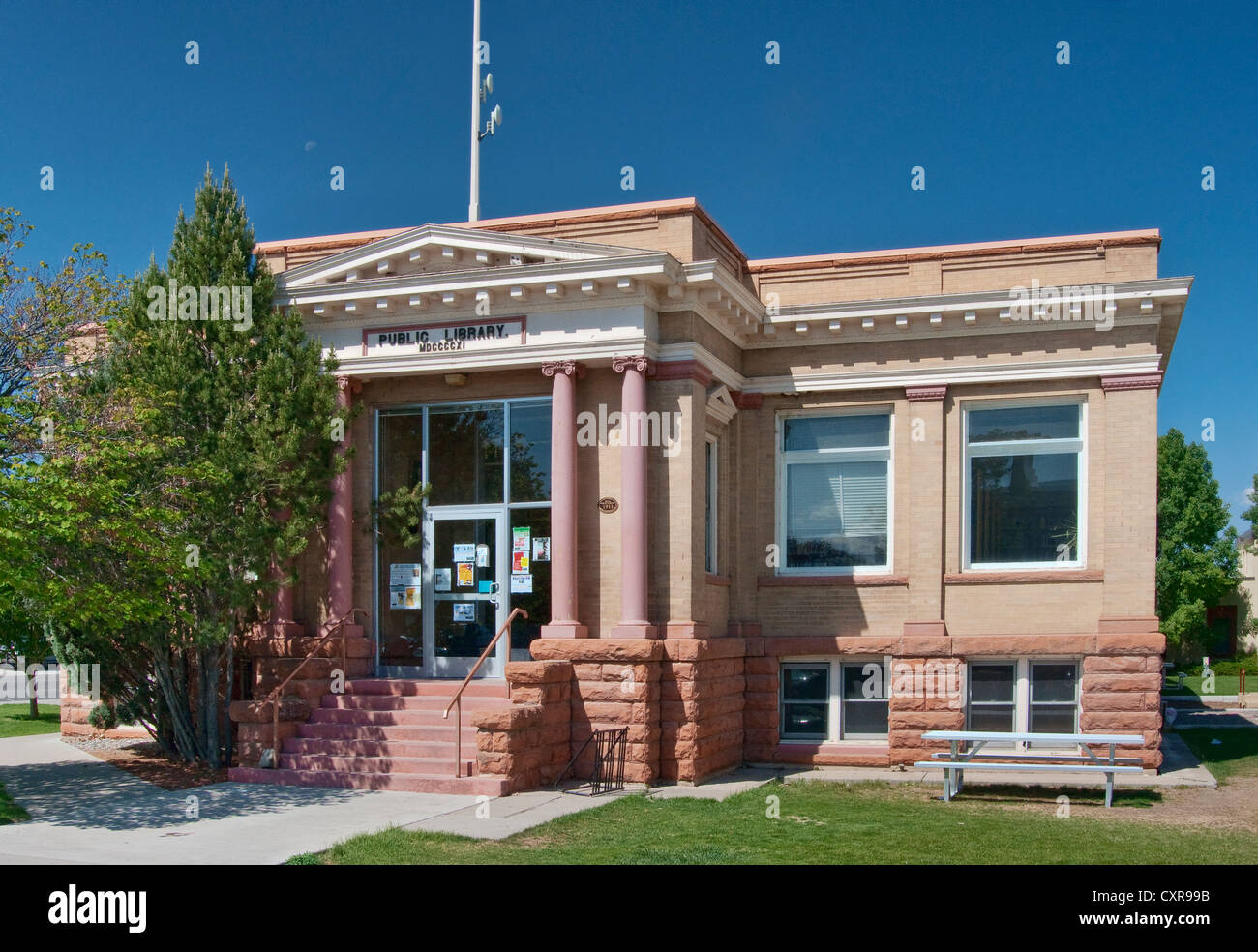 Public Library, built in 1911, Delta, Colorado, USA Stock Photo - Alamy
