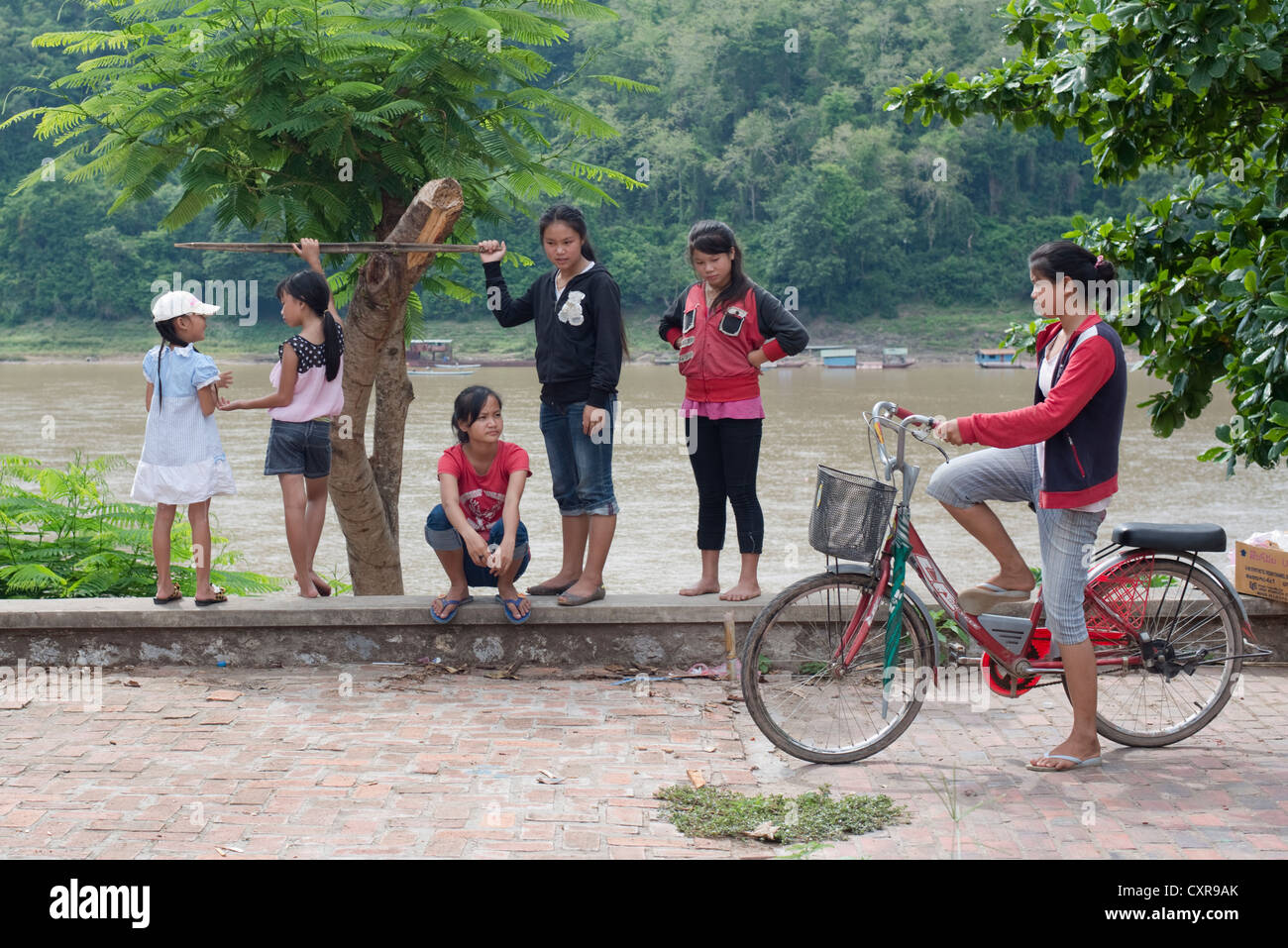 Bank of the lao pdr hi-res stock photography and images - Alamy