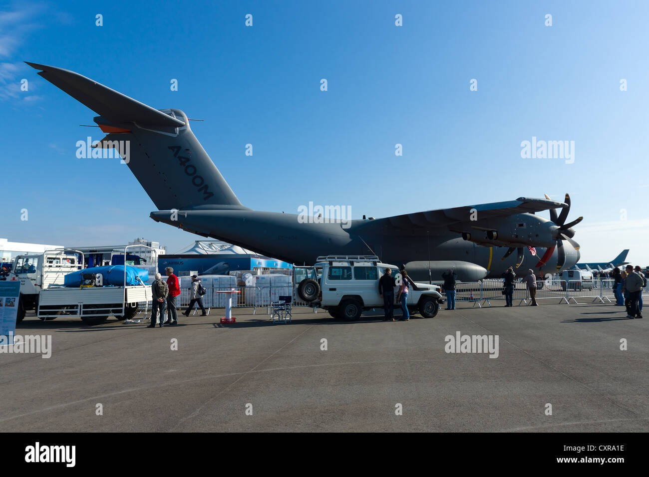 Military transport aircraft Airbus A400M Atlas Stock Photo - Alamy