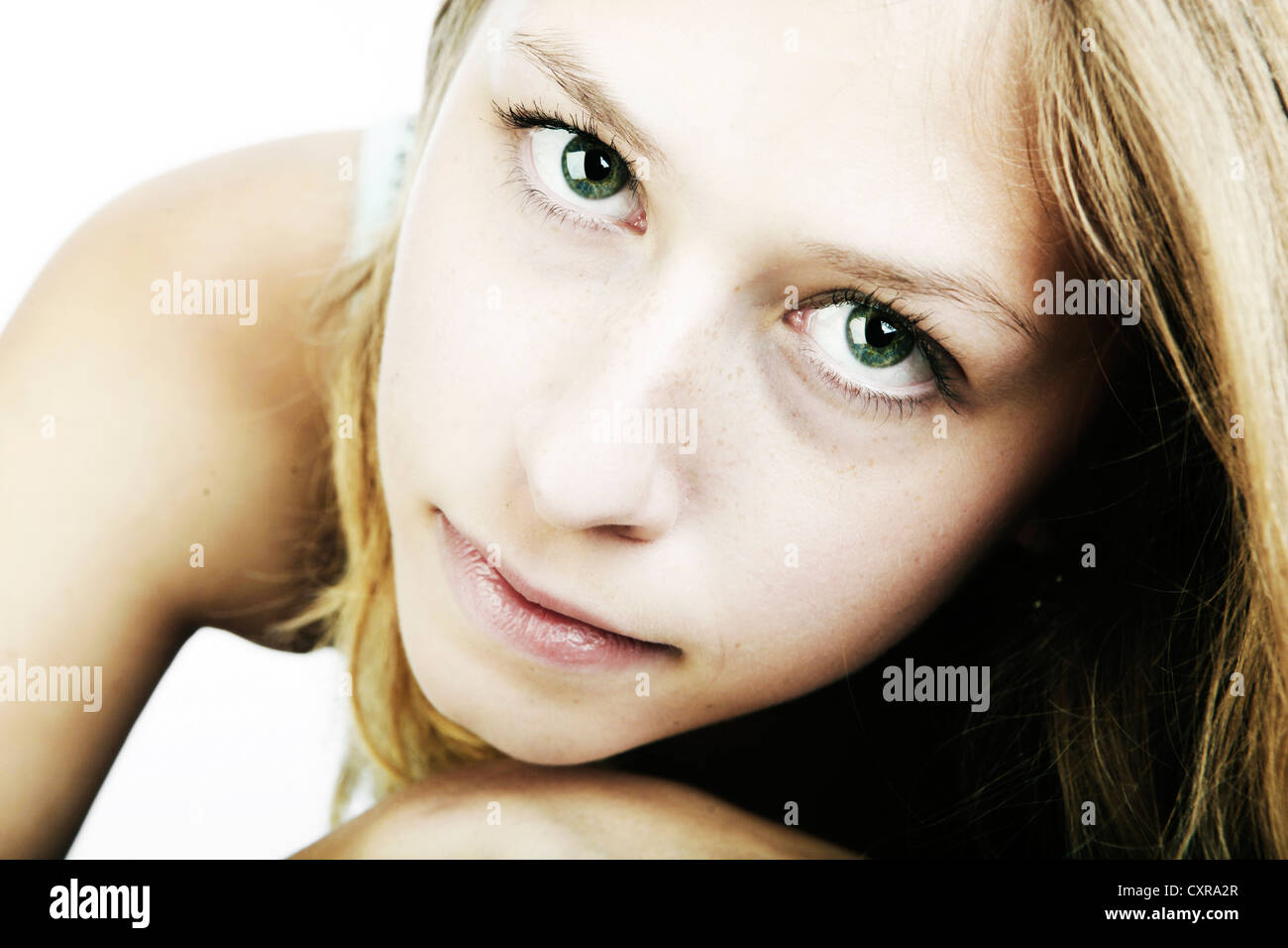 Young woman, portrait Stock Photo - Alamy