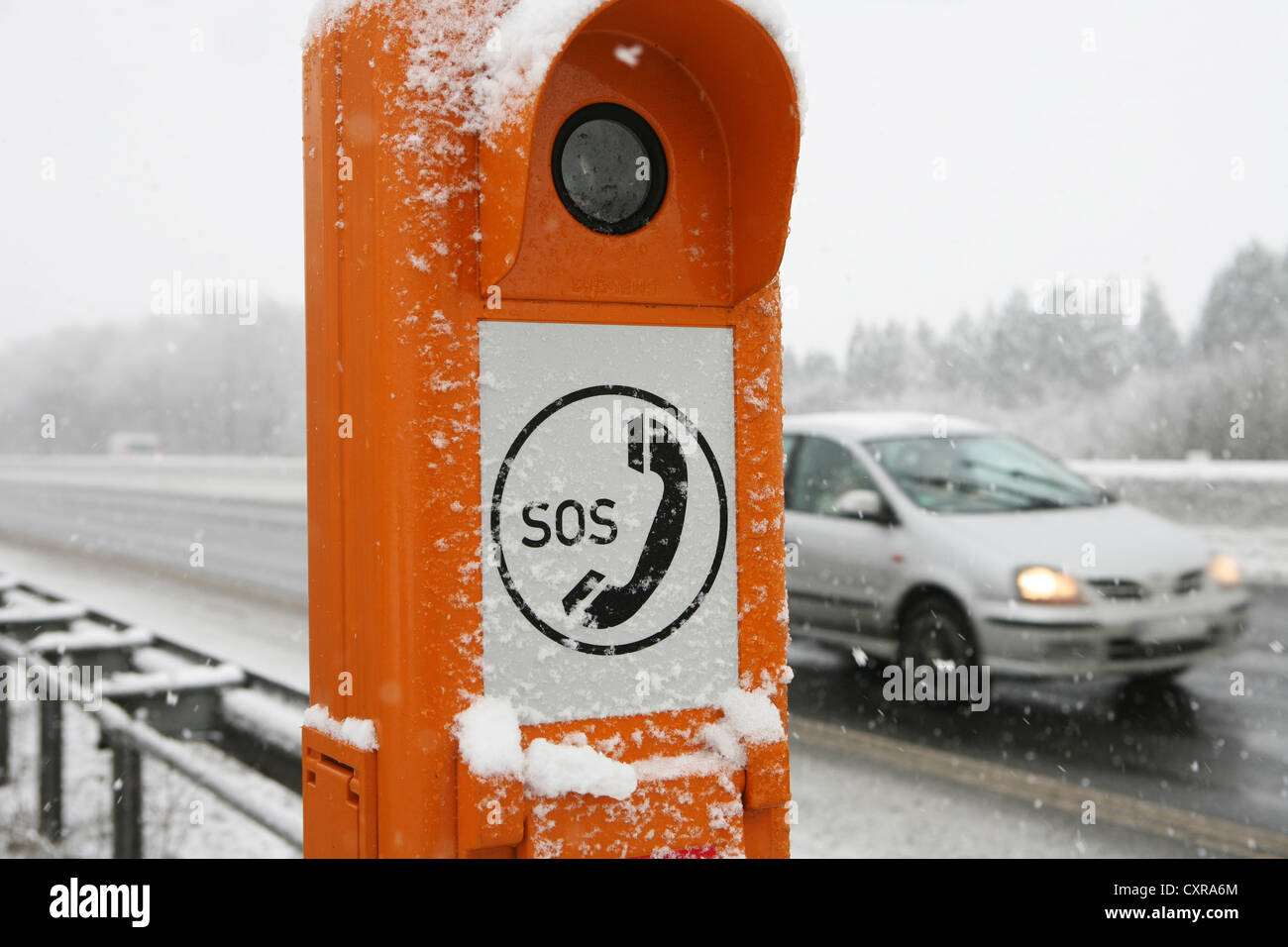 Motorway sos hi-res stock photography and images - Alamy