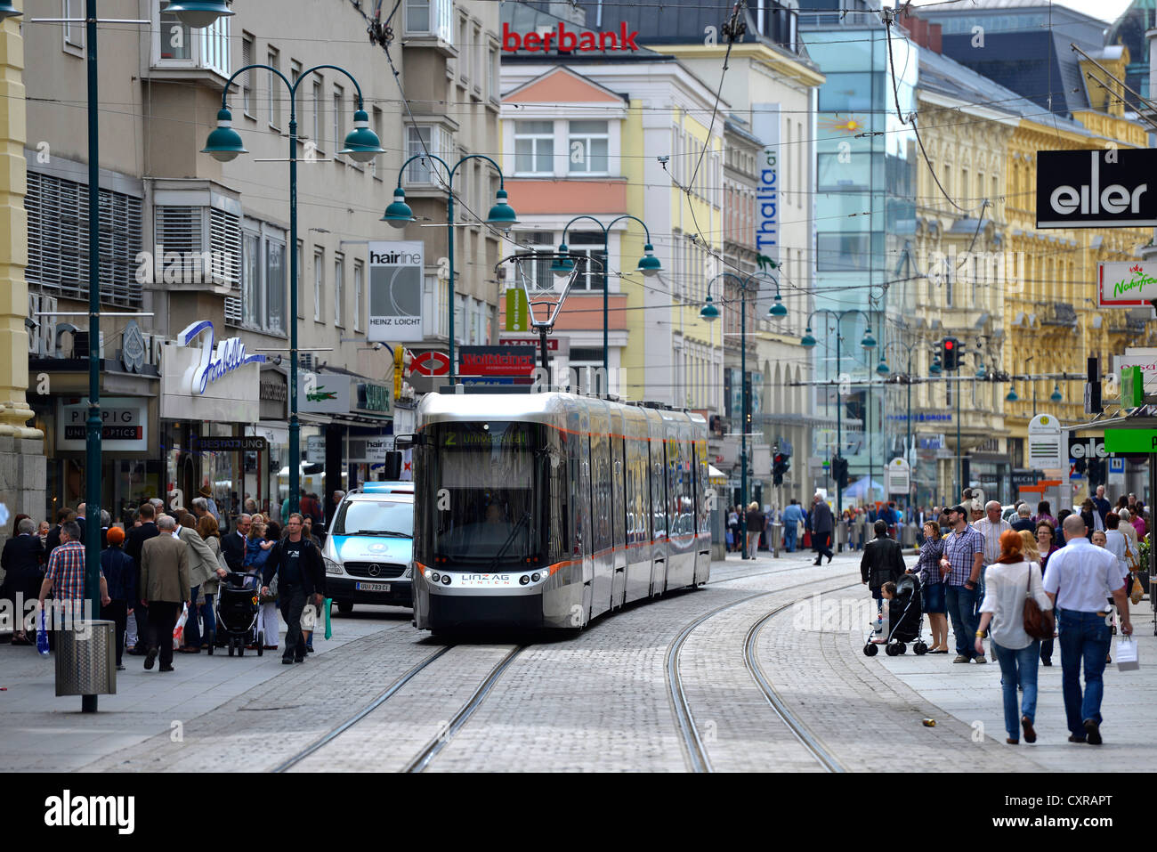 Linz trams hi-res stock photography and images - Alamy
