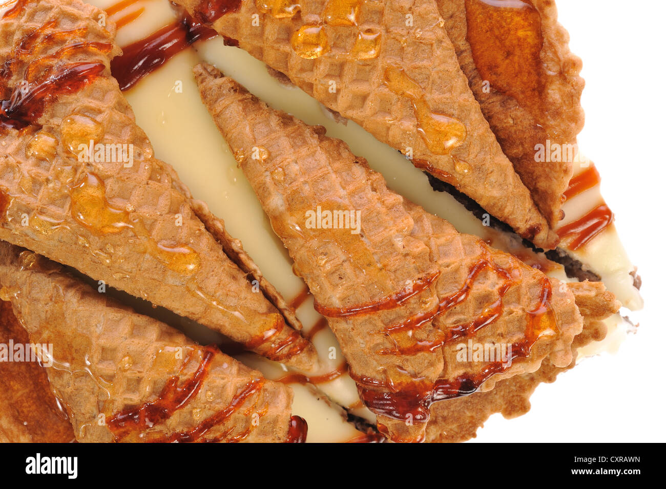 taste cake on a white background Stock Photo - Alamy
