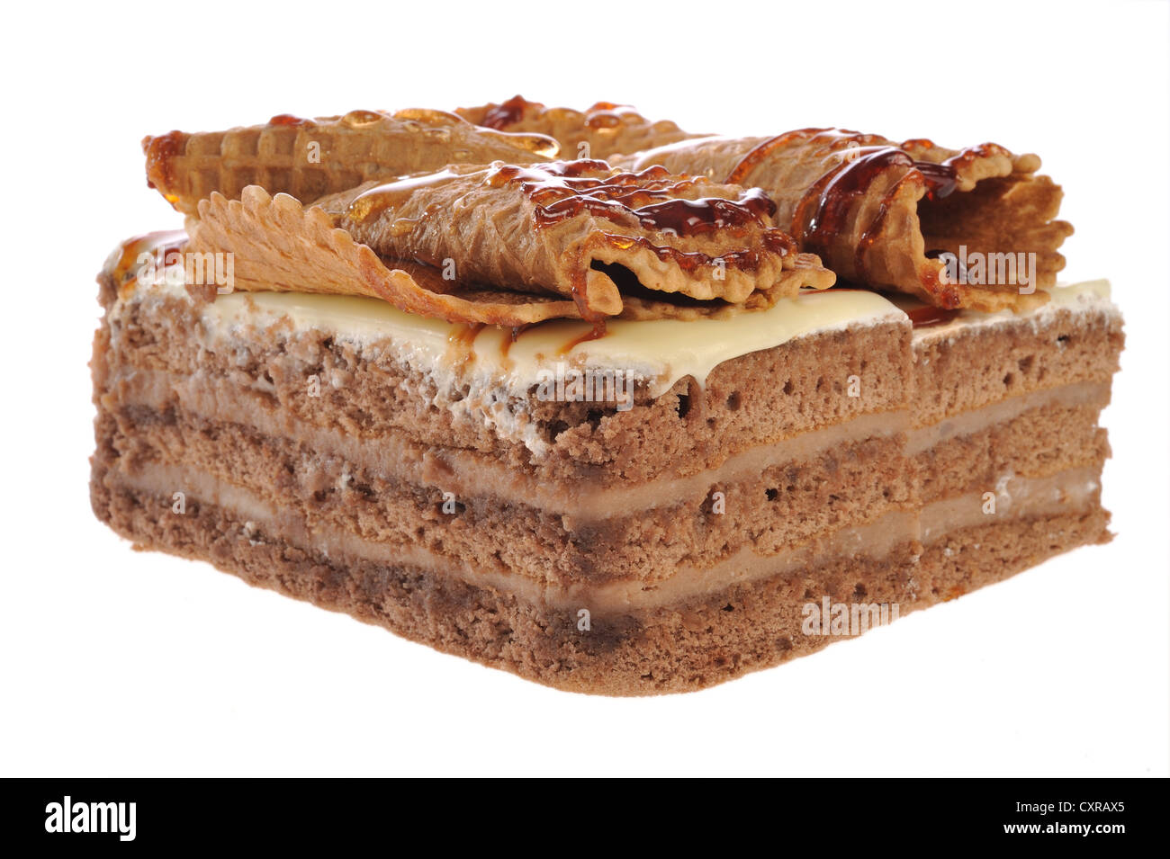 Delicious confectionery sweet cake Cut Out Stock Images & Pictures - Alamy