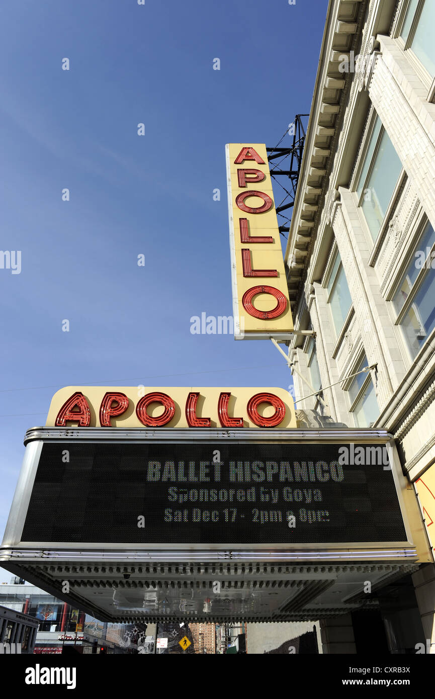 Apollo theater harlem hi-res stock photography and images - Alamy