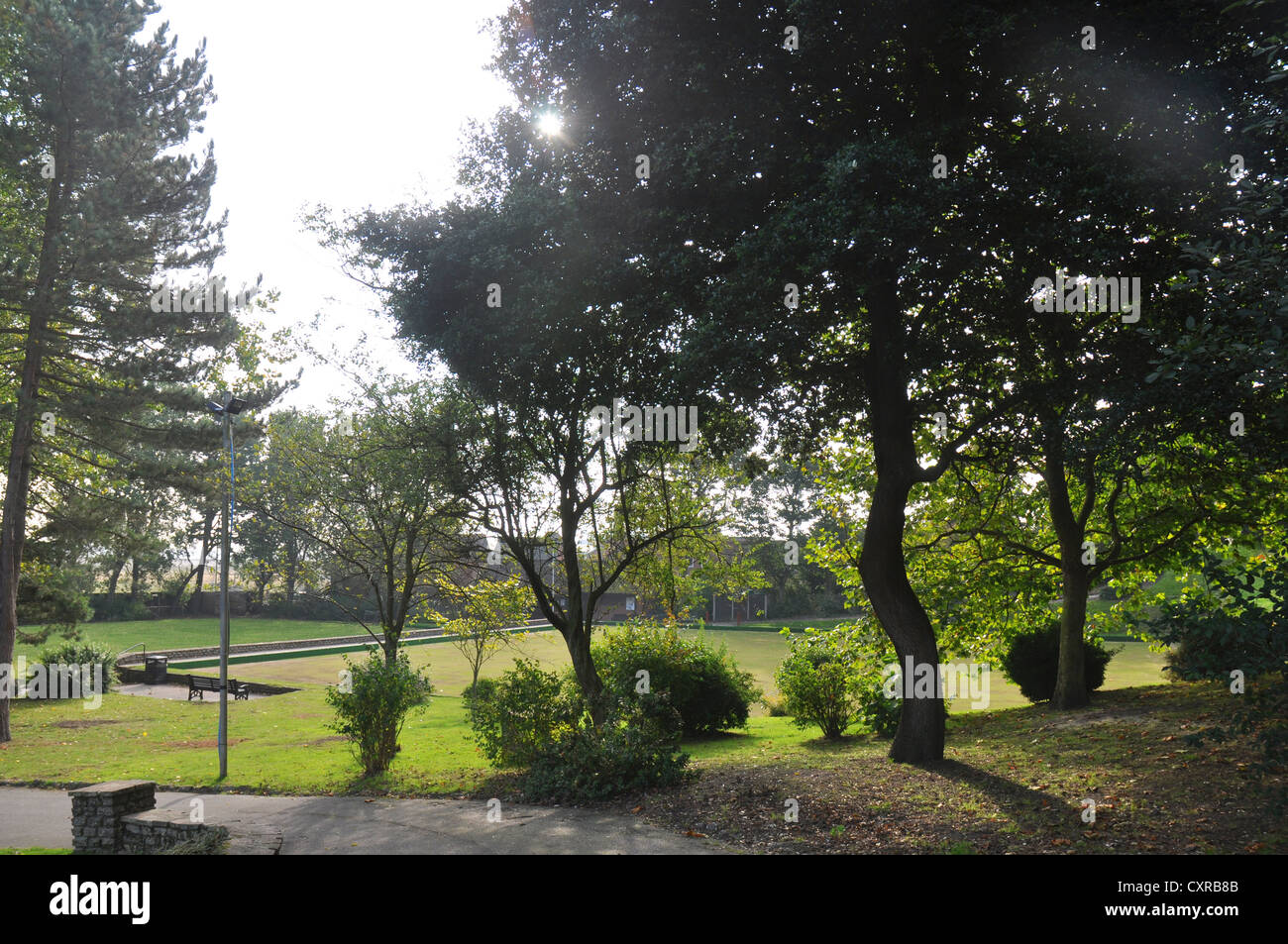 Sparrows Nest Gardens, a public park in Lowestoft Stock Photo - Alamy