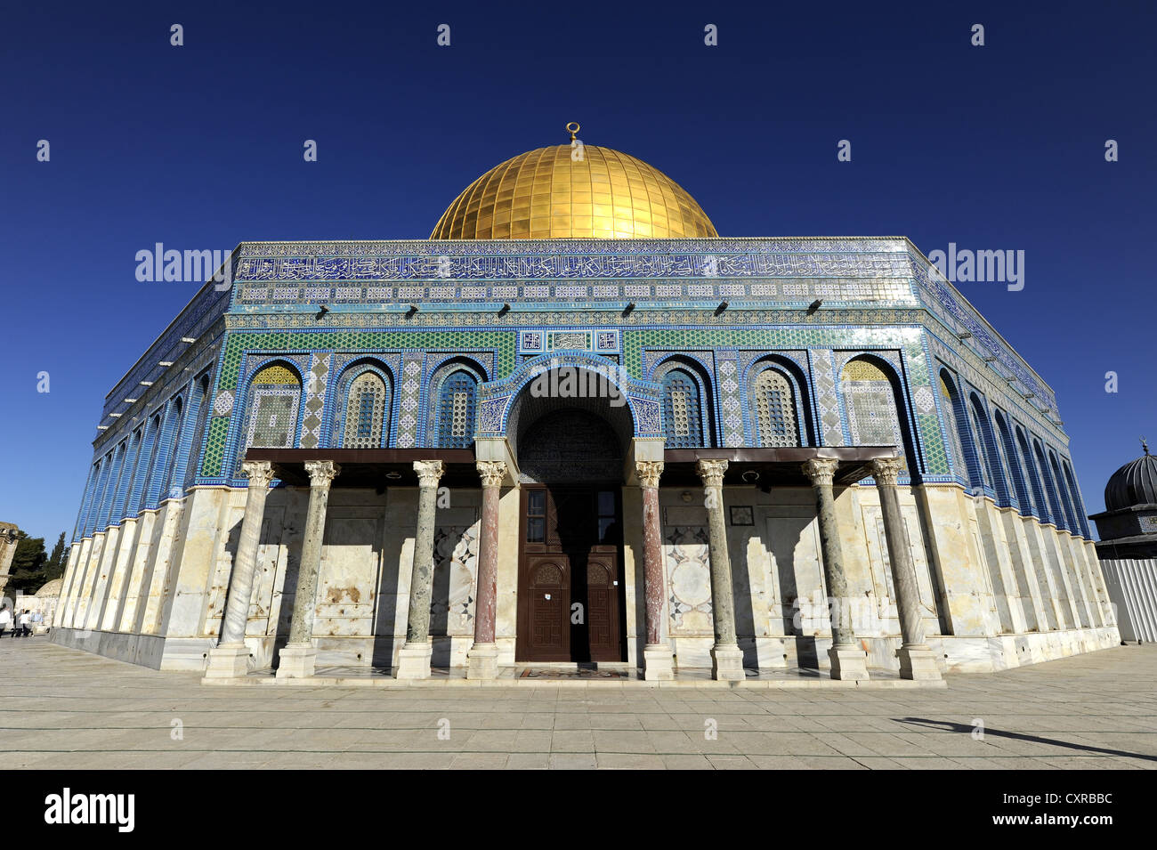 Dome of the Rock, Temple Mount, Old City, Jerusalem, Israel, Middle ...