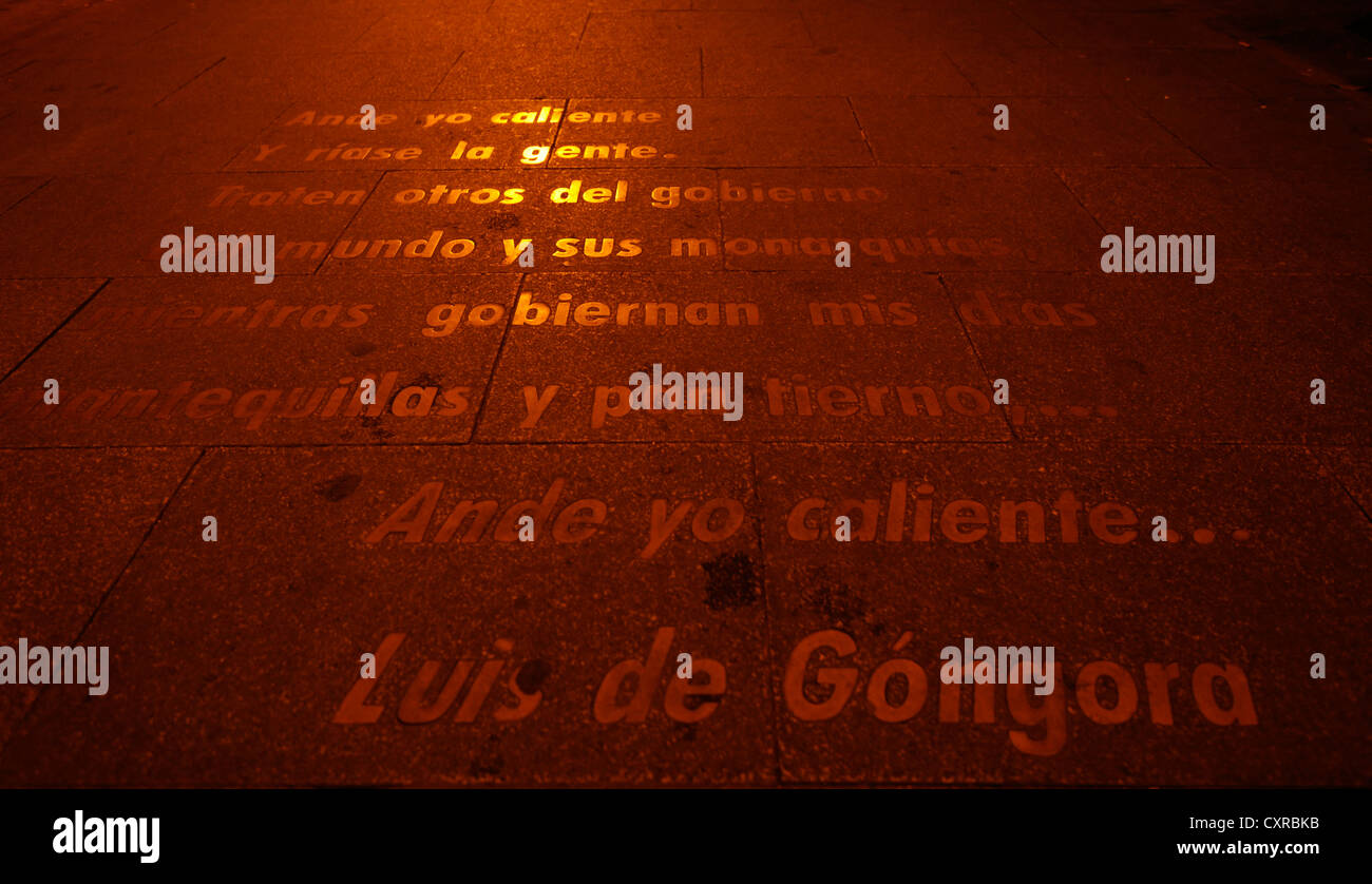 Gongora poem hi-res stock photography and images - Alamy