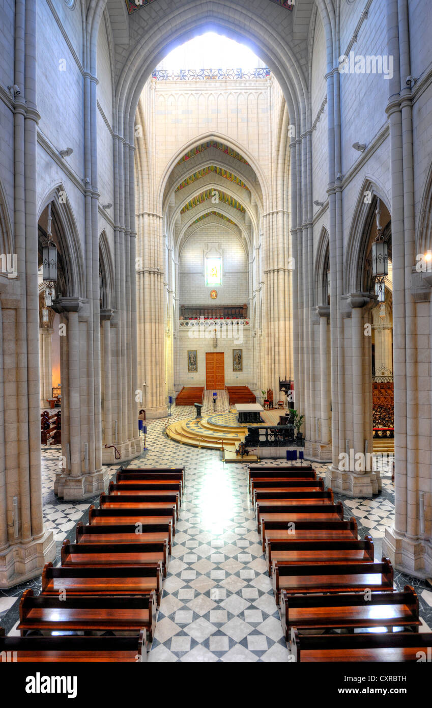 Almudena cathedral interior hi-res stock photography and images - Alamy