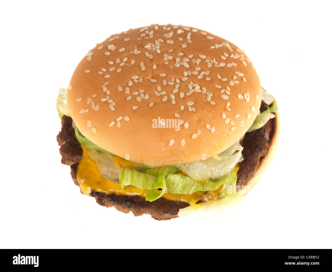 Mcdonalds quarter pounder burger cheese hi-res stock photography and ...