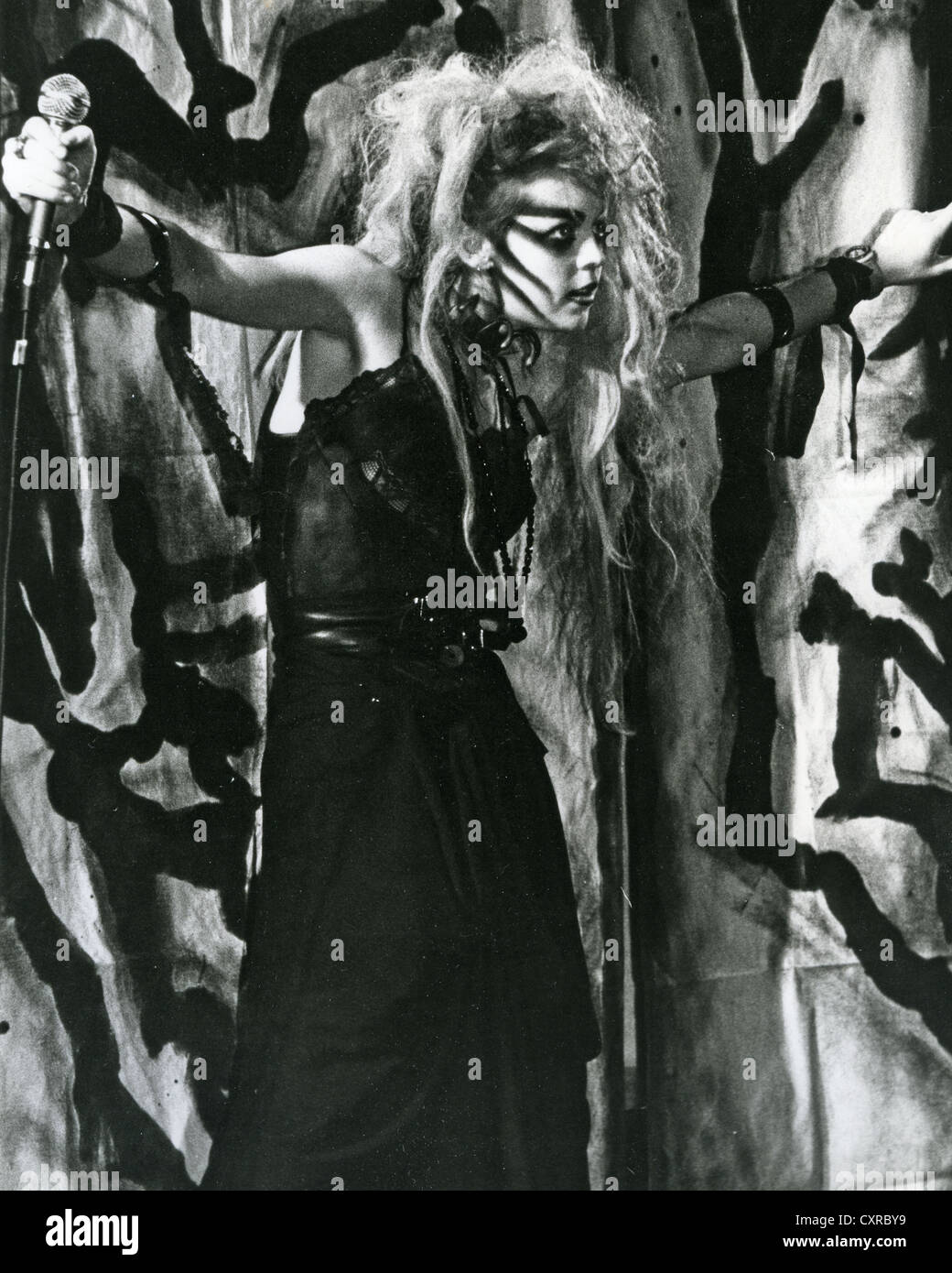 DANIELLE DAX UK singer/performance artist at London's The Venue, 1 ...