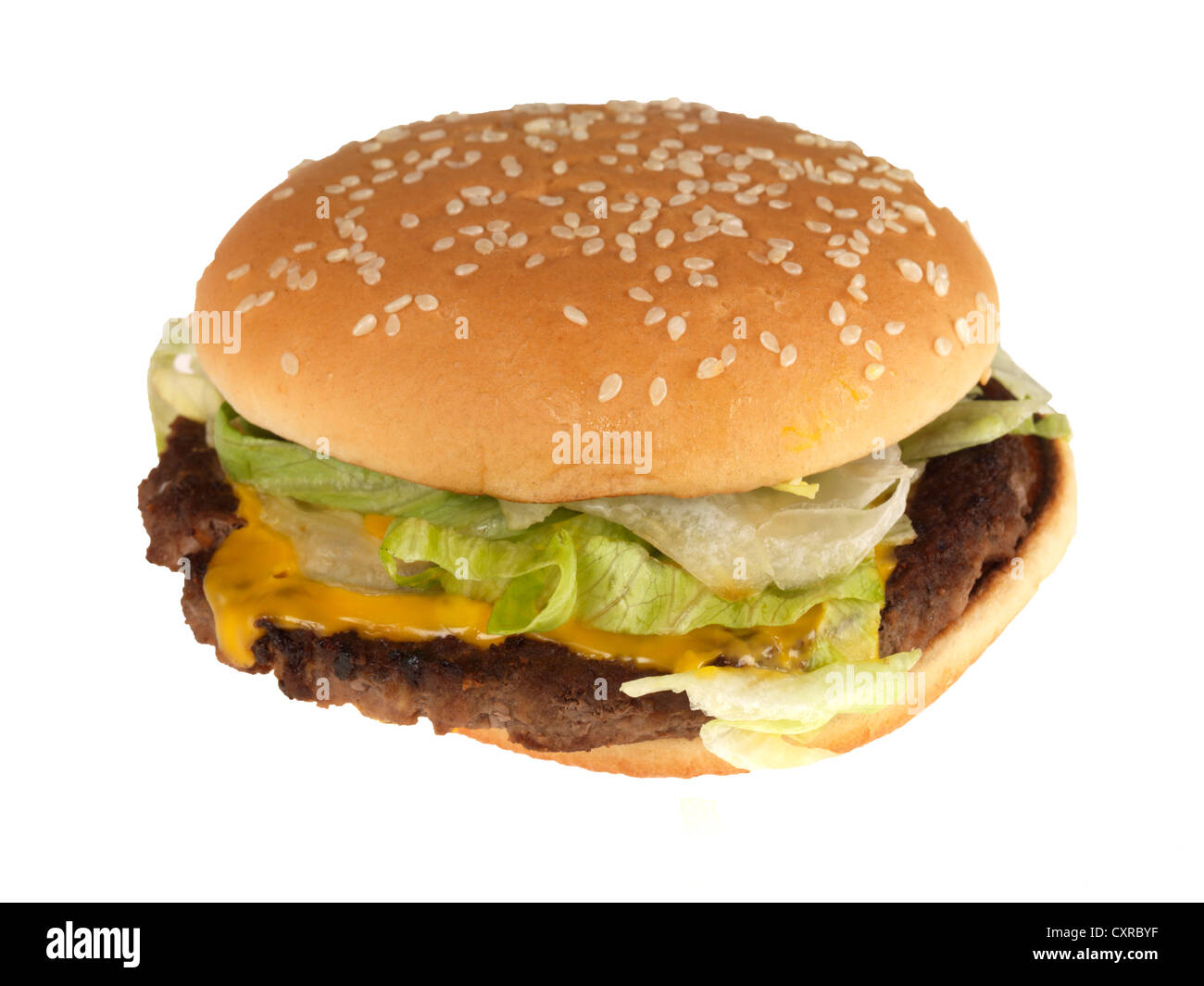 Mcdonalds quarter pounder burger cheese hi-res stock photography and ...