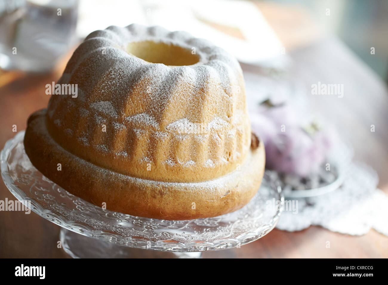 Traditional walnut nut roll Stock Photo - Alamy