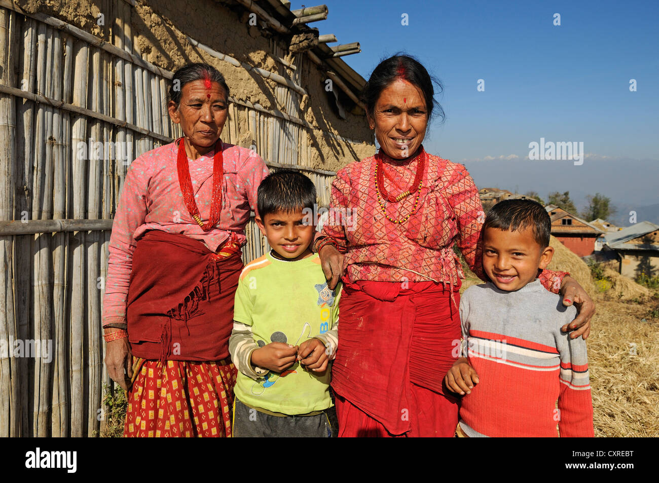 Nepalese mother hi-res stock photography and images - Alamy