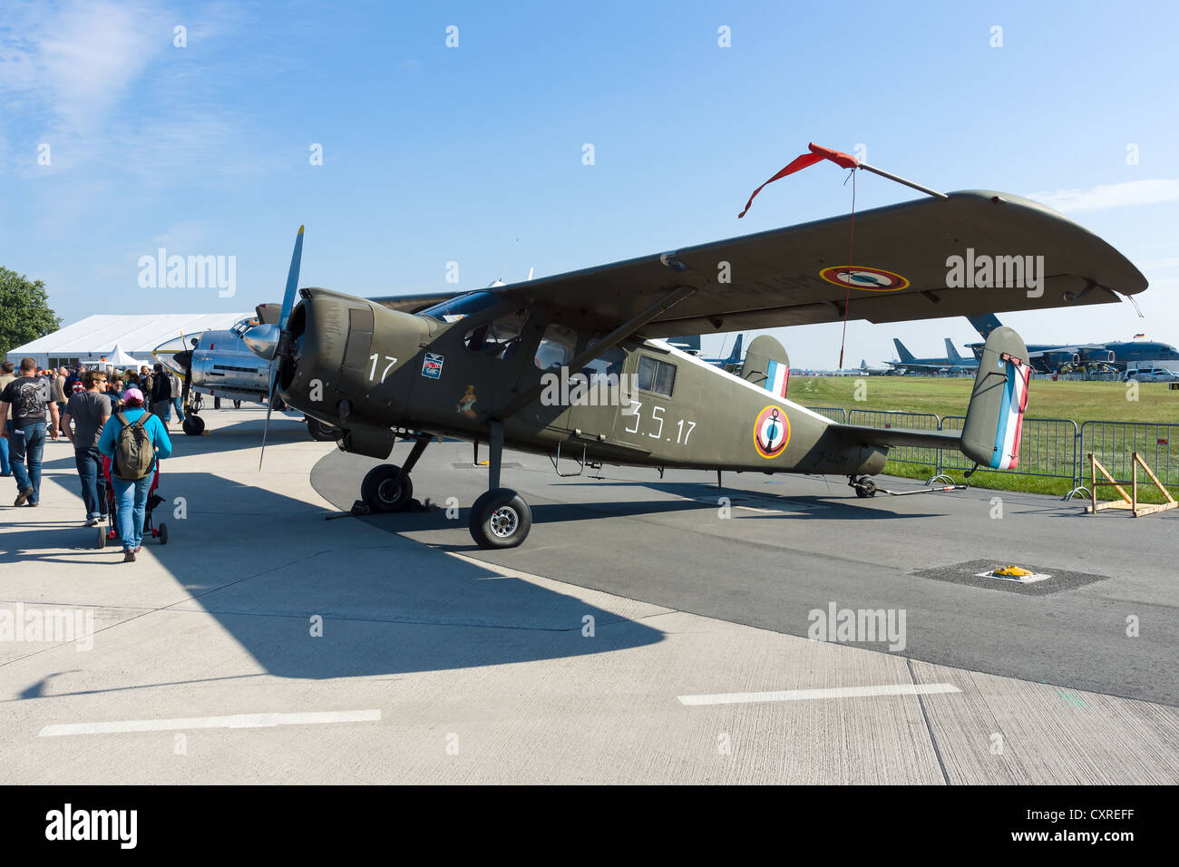 Aircraft Max Holste MH.1521 Broussard Stock Photo - Alamy