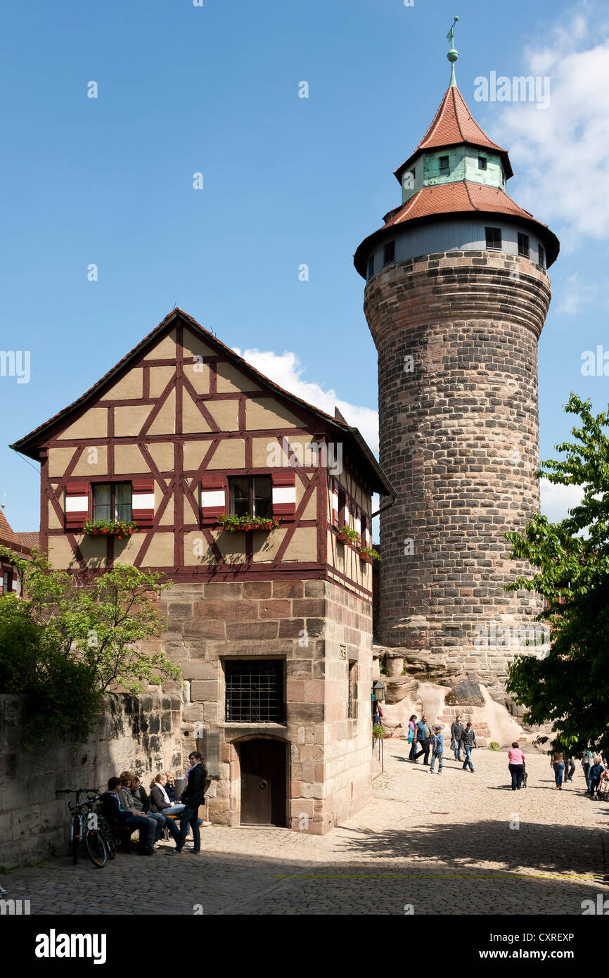 Kaiserburg, Imperial Castle, Nuremberg, Middle Franconia, Franconia ...