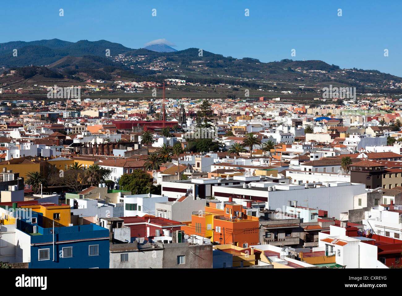 La laguna tenerife rooftops hi-res stock photography and images - Alamy